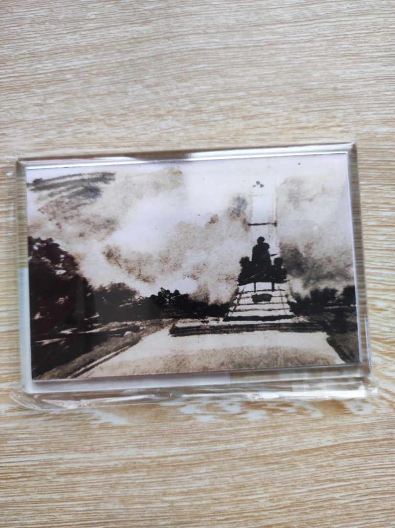Tinta SA Abaka Ref Magnet Rizal Park India ink painting, Hobbies & Toys ...