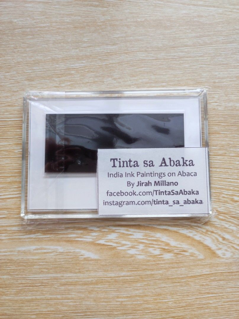 Tinta SA Abaka Ref Magnet Rizal Park India ink painting, Hobbies & Toys ...