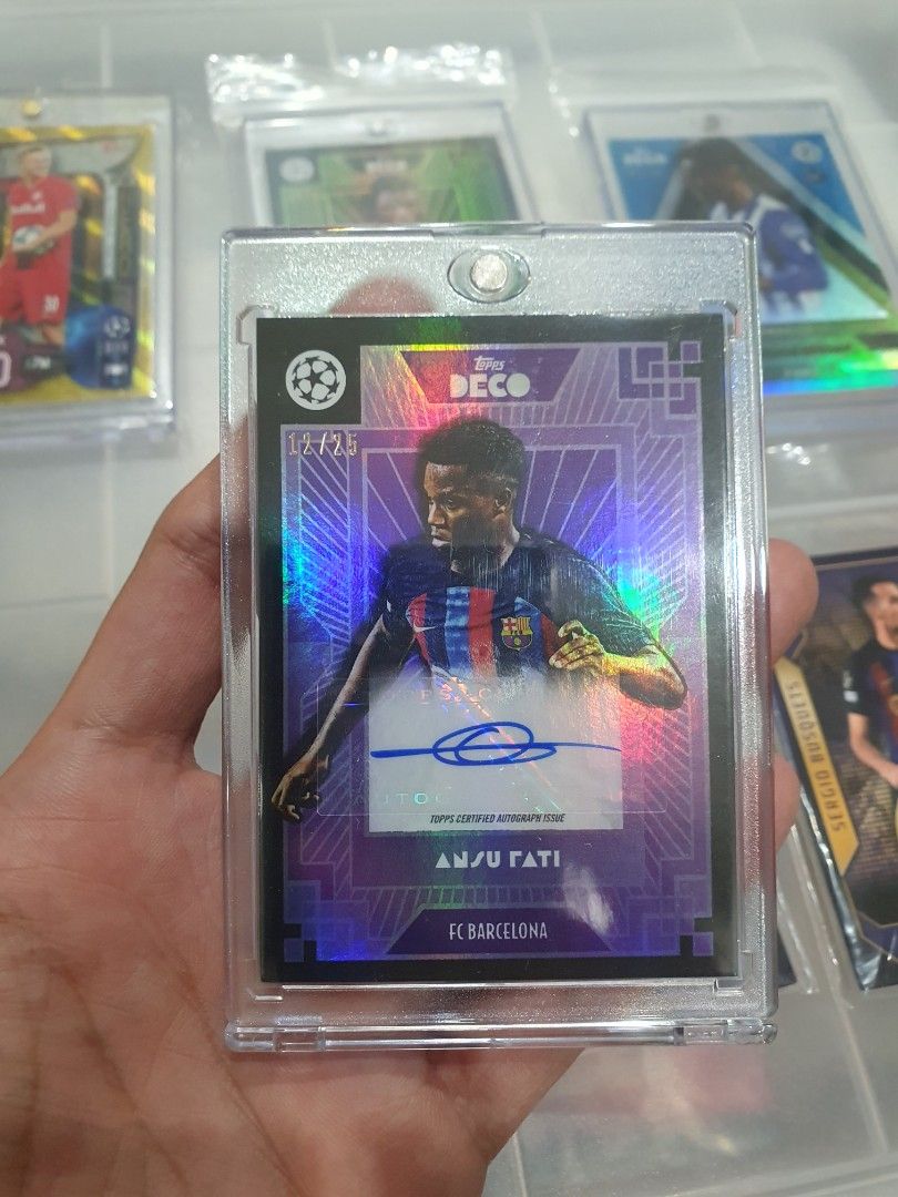 Topps Match Attax DECO 22/23 Season Ansu Fati FC Barcelona, Hobbies & Toys, Memorabilia ...