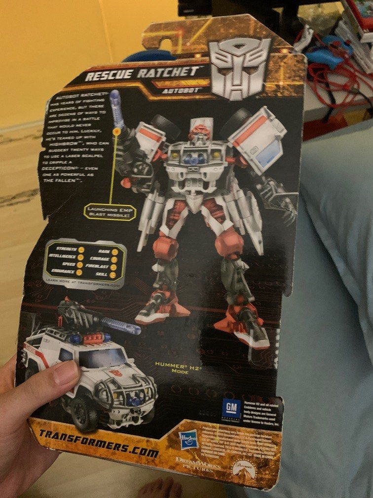 Transformers HFTD Rescue Ratchet, Hobbies & Toys, Toys & Games on Carousell