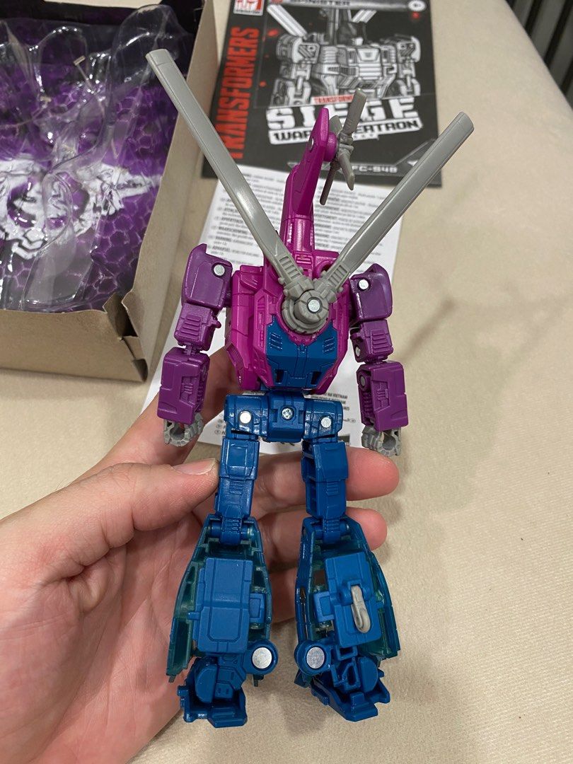 Transformers Siege Spinister Targetmaster G1 BIB, Hobbies & Toys, Toys ...