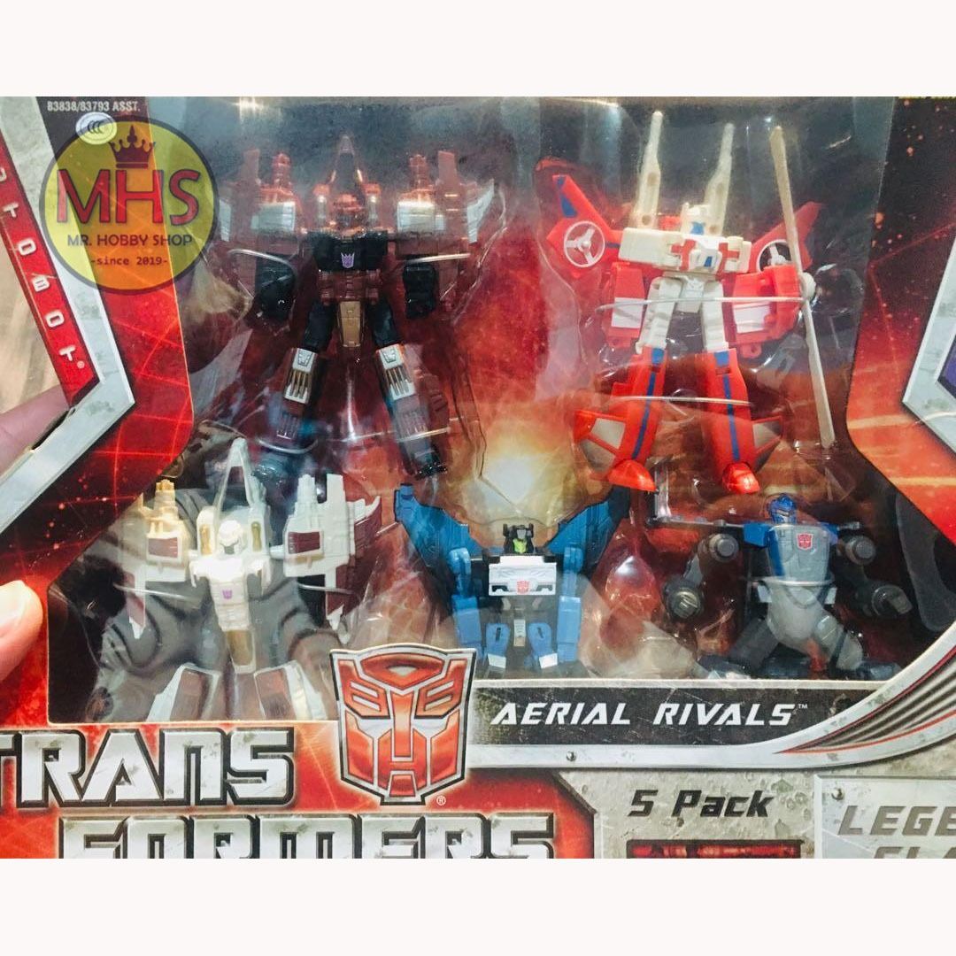 Transformers Universe Aerial Rivals Legend Action Figure 5-Pack ...