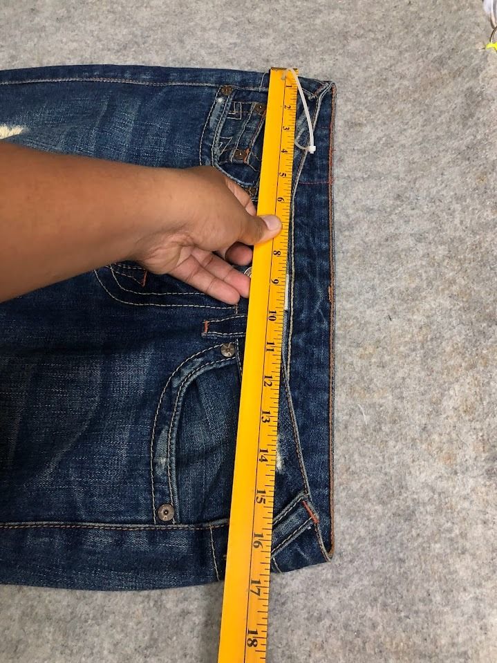 True Religion Bobby Jeans Blue Tag Size Low Rise Bootcut on Carousell