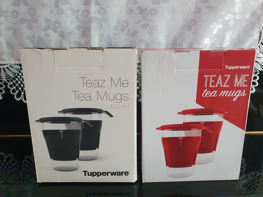 Tupperware Glass with Insulation, Furniture & Home Living, Kitchenware ...