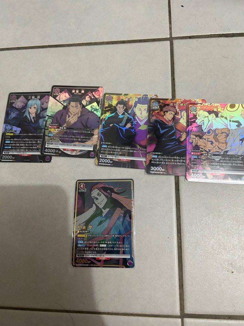 Union arena jujutsu Kaisen Geto, Hobbies & Toys, Toys & Games on Carousell