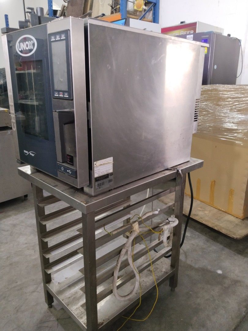 UNOX Cheftop Mind Maps PLUS series Compact 5 Trays Combi Oven, TV ...