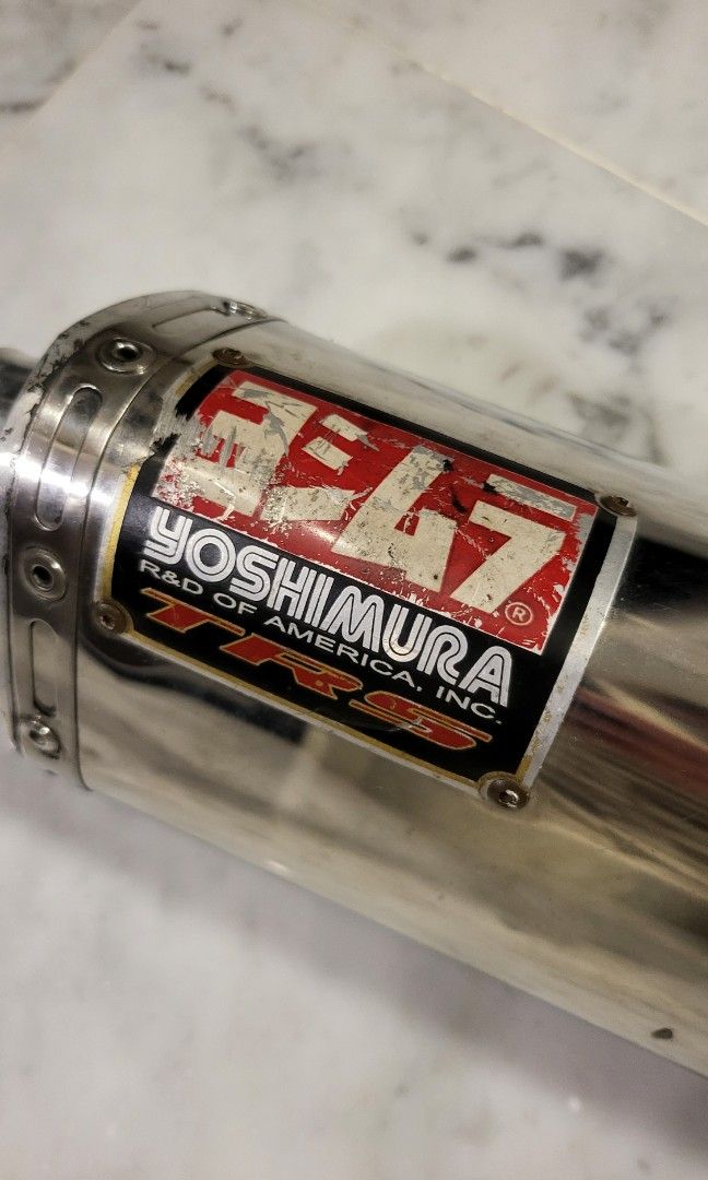 USA TRS Yoshimura Full System Exhaust DRZ400, Motorcycles, Motorcycle ...