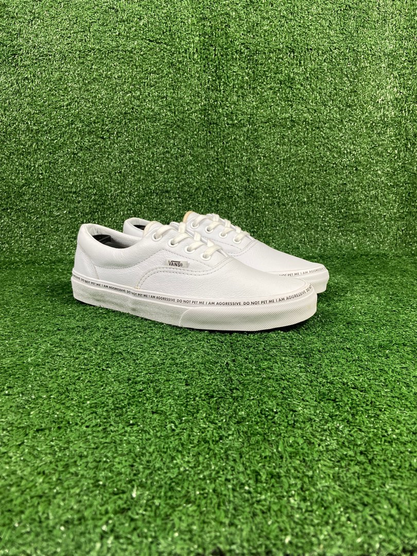 Vans Era X Sankuanz Year Of The Dog True White, Women's Fashion ...