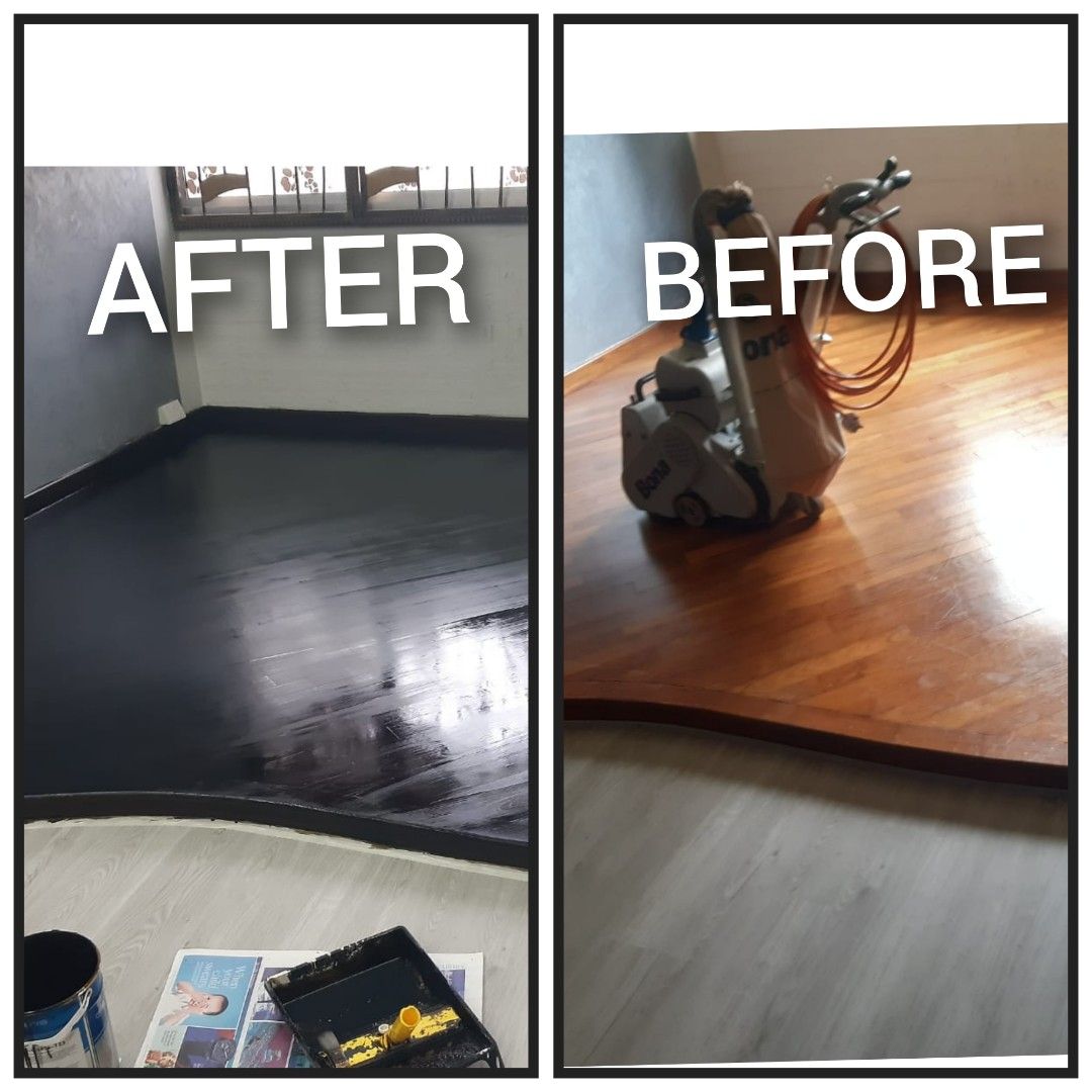 Varnishing Painting polishing Staining Refurbishing Installation ...