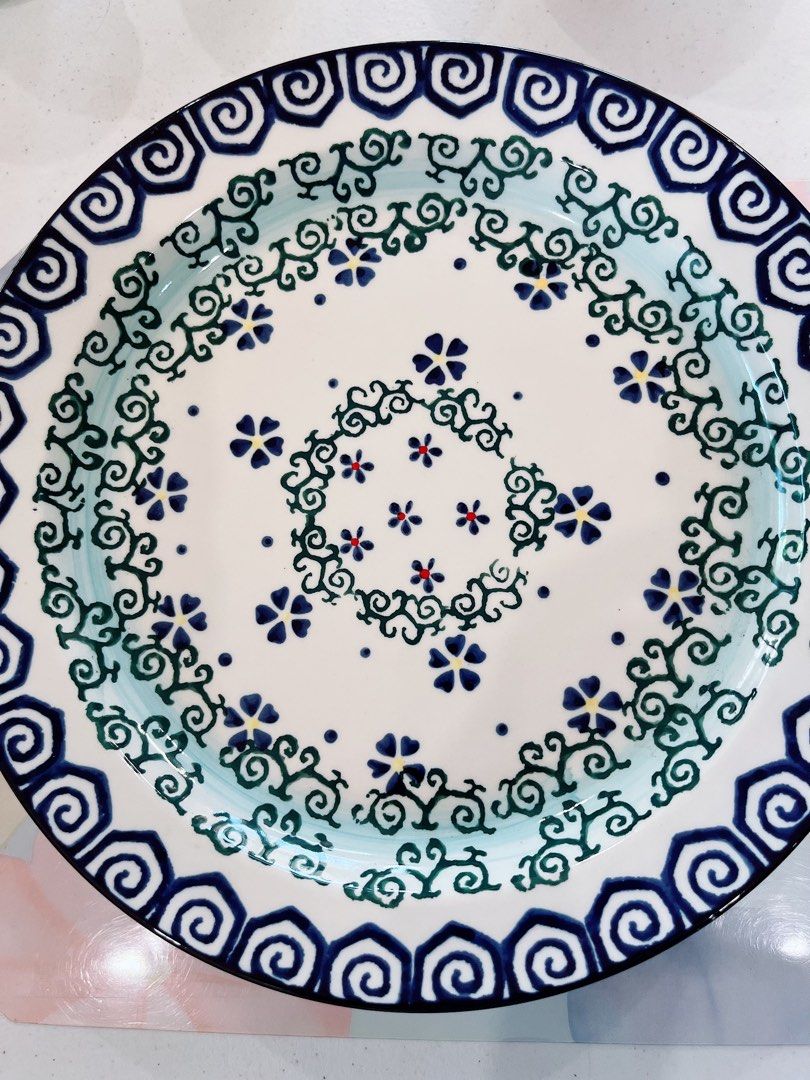 Very cute deco plate, Furniture & Home Living, Kitchenware & Tableware ...