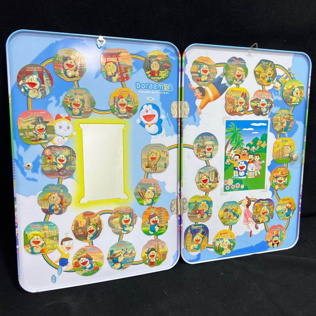 Very rare Fujiko-Pro Doraemon Rainbow World Tour 7-Eleven Magnet ...