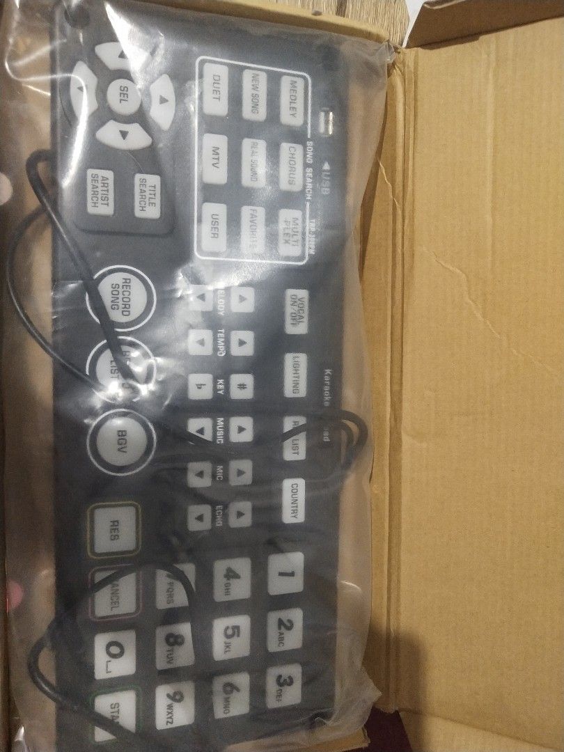Videoke keypad, Audio, Other Audio Equipment on Carousell