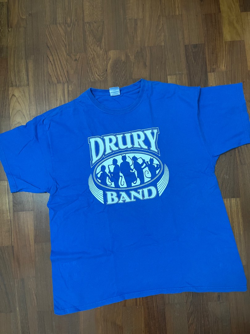 Vintage Drury Band Oversized Tee, Men's Fashion, Tops & Sets, Tshirts ...