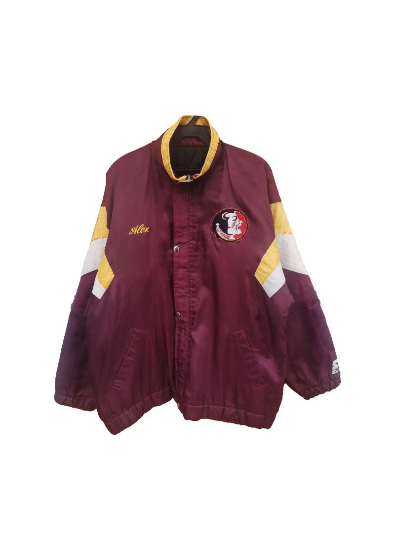 Vintage FSU Starter jacket, Men's Fashion, Coats, Jackets and Outerwear ...