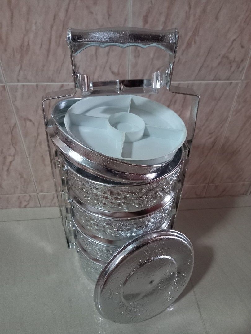 Vintage Tingkat with intricate design, Furniture & Home Living ...