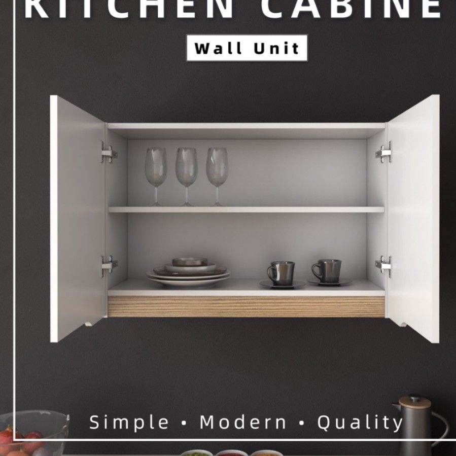Wall Mount Kitchen Cabinet, Furniture & Home Living, Furniture, Shelves ...
