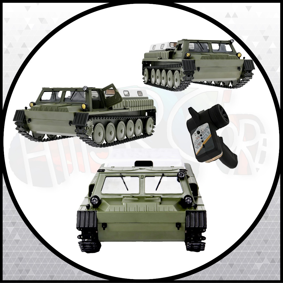 WPL E1 RC Tank Crawler 1:16 Scale 2.4ghz RTR, Hobbies & Toys, Toys ...
