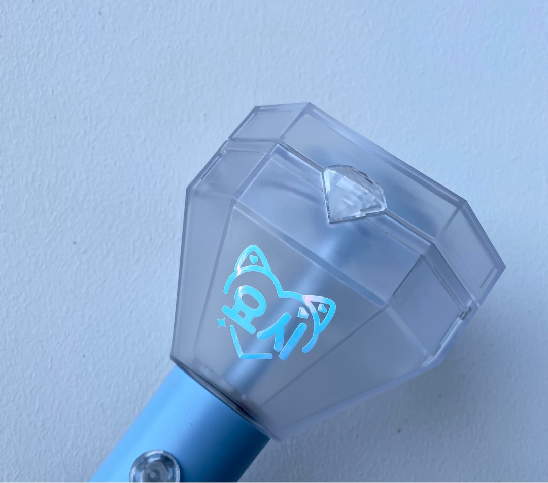 wts custom kpop lightstick reflective member name sticker treasure ...