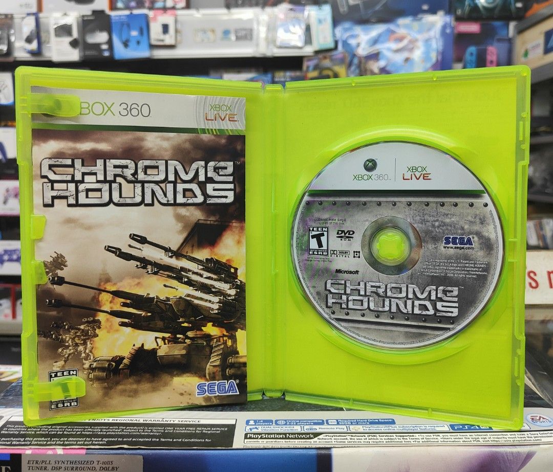 Xbox 360 Chrome Hounds, Video Gaming, Video Games, Xbox on Carousell