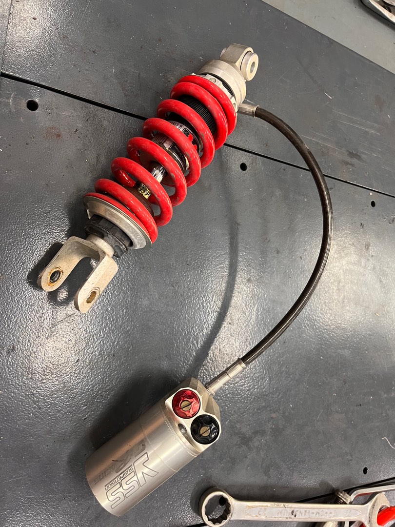 XSR155 adjustable suspension YSS, Motorcycles, Motorcycle Accessories ...