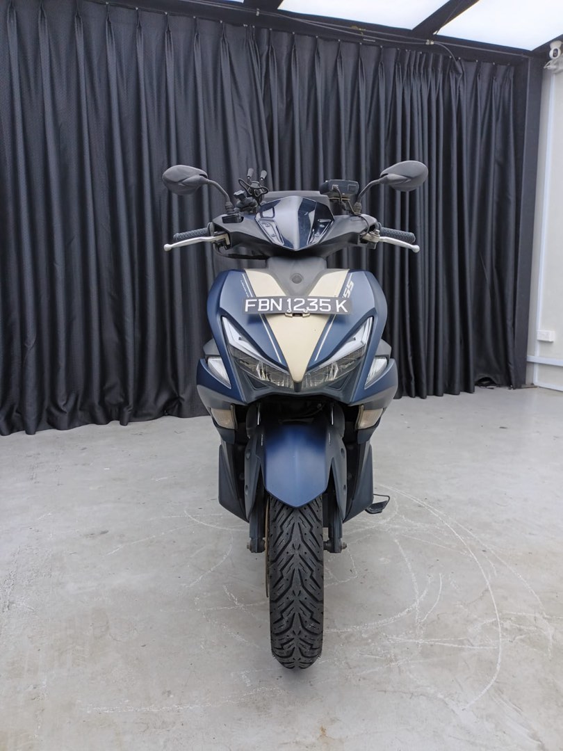 Yamaha Aerox 155, Motorcycles, Motorcycles for Sale, Class 2B on Carousell