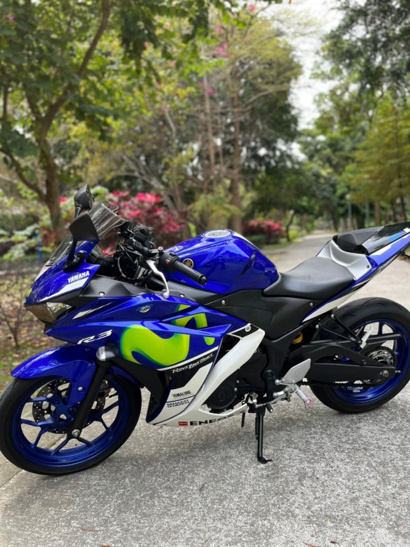 YAMAHA R3, 機車, 重機在旋轉拍賣