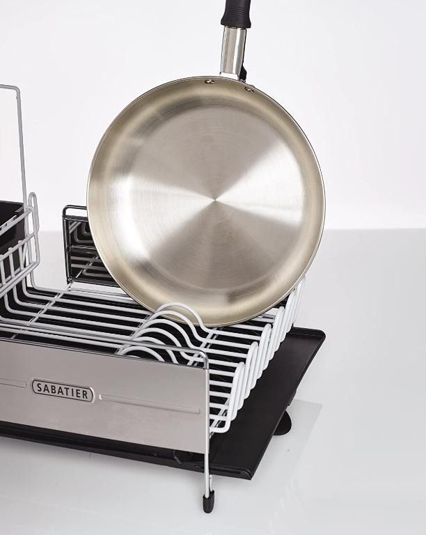 [YBR] Sabatier USA Expandable Stainless Steel Dish Rack with Rust ...