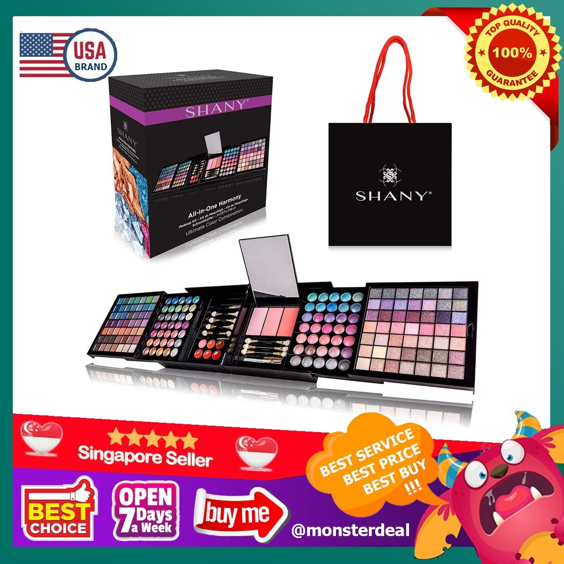[YBR] SHANY All In One Harmony Makeup Kit, Ultimate Color Combination ...