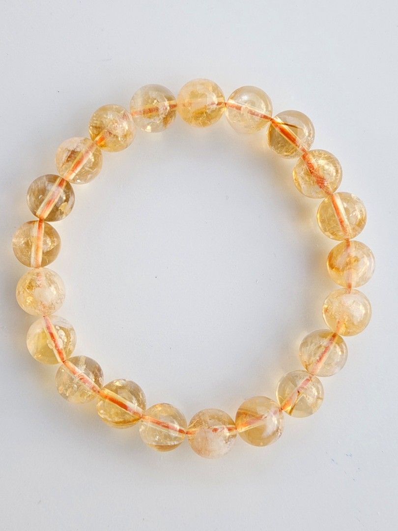 藍針黃幽靈黃水晶雪花黃幽靈Yellow Phamtom quartz crystal, 女裝, 飾物及配件, 寶石、鑽石、水晶 - Carousell