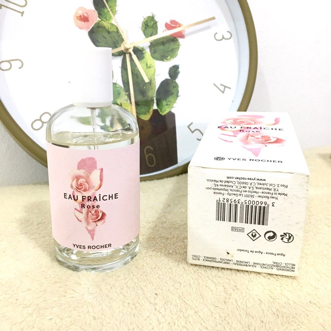 Yves Rocher Rose Eau De Toilette 100ML - Used, Beauty & Personal Care ...
