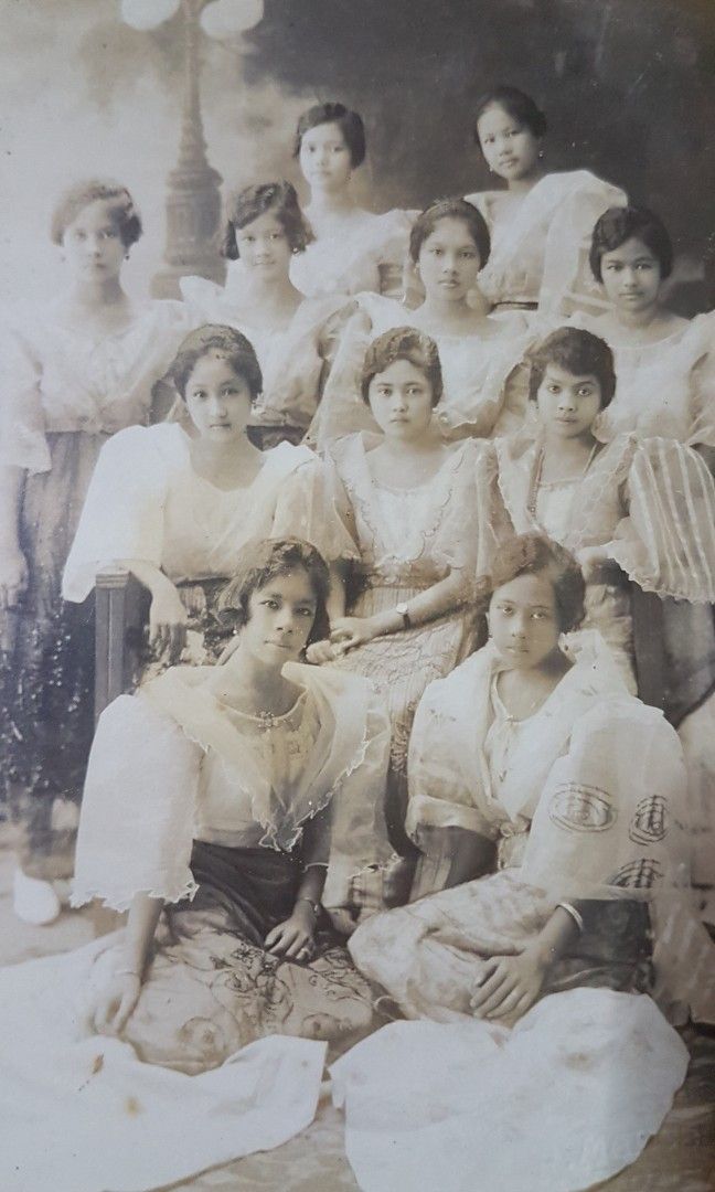1930s FILIPINA PHOTOS Antique Pre-War Photograph Filipiniana dress Vintage Pictures on Carousell