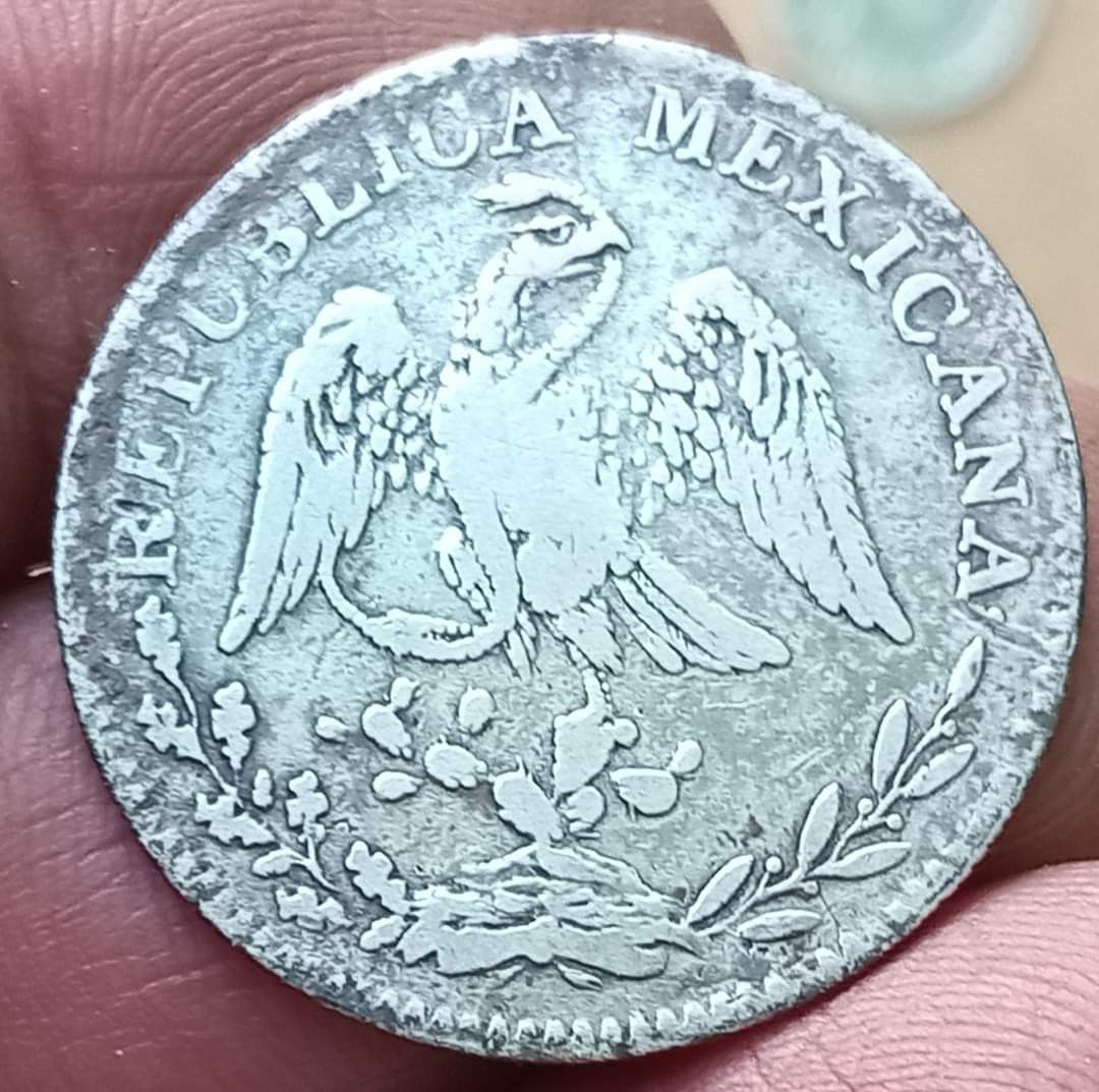 2 Reales Mexicana Silver coin, Hobbies & Toys, Memorabilia ...