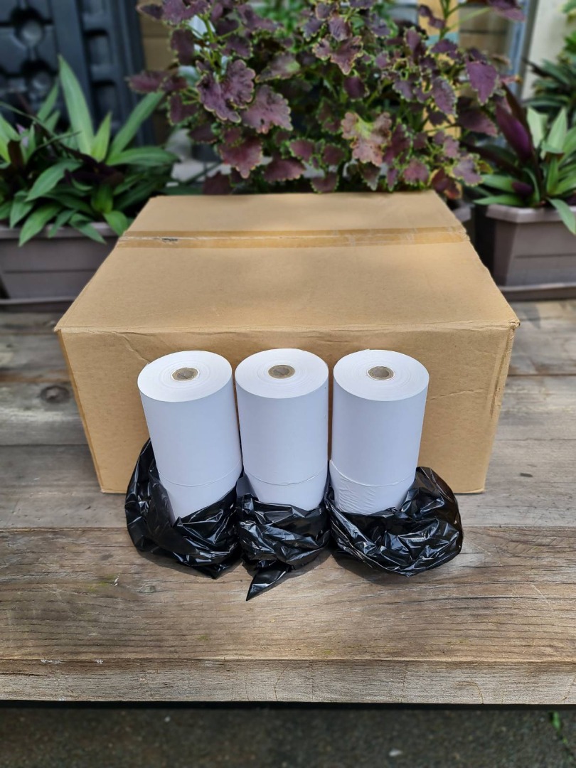 80mm x 70mm POS Thermal Receipt Roll, Computers & Tech, Printers ...