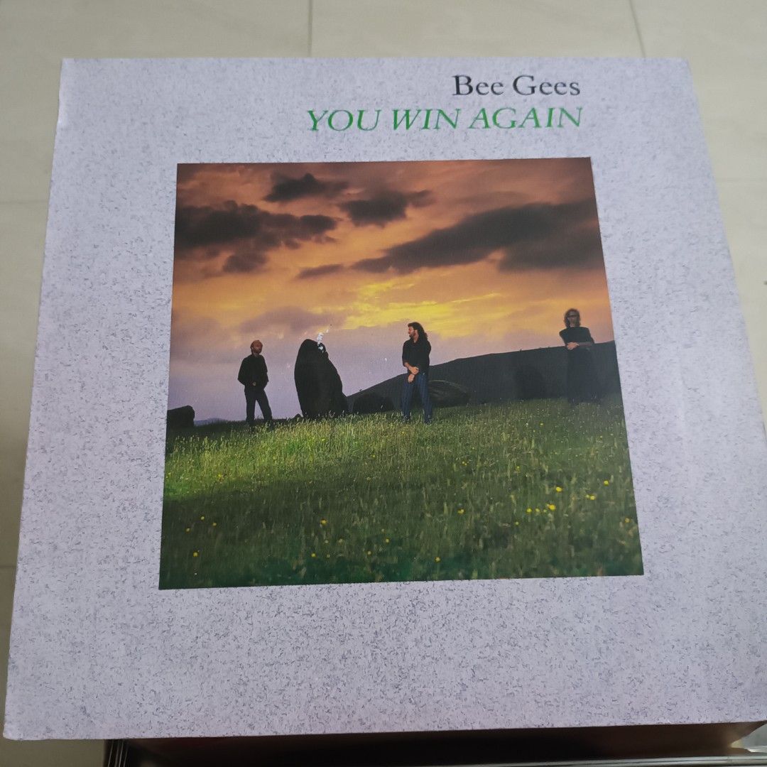 黑膠唱片 Bee Gees - You win again 12", 興趣及遊戲, 音樂樂器 & 配件, 音樂與媒體 - CD 及 DVD ...