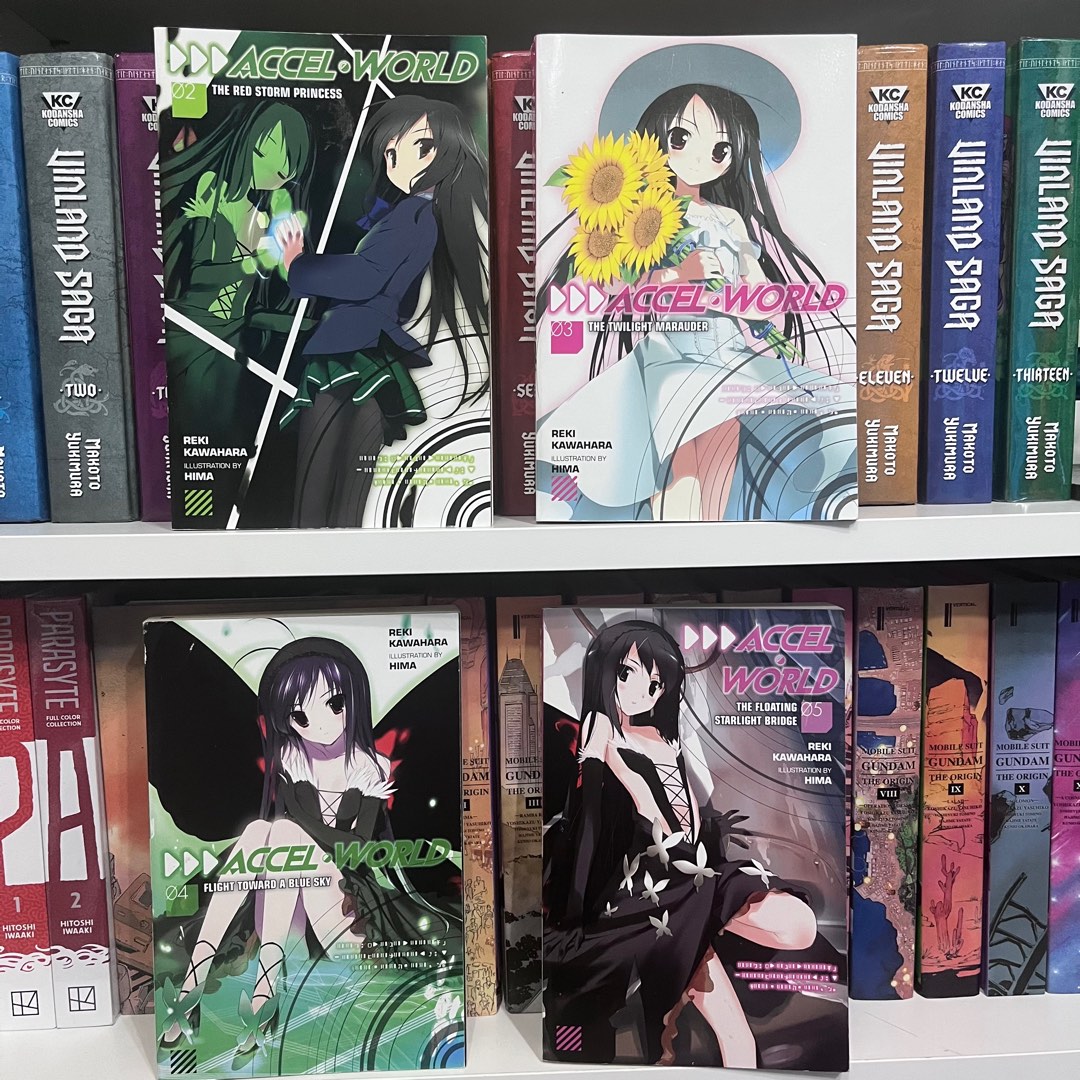 Accel world light novel set, Hobbies & Toys, Books & Magazines, Comics ...