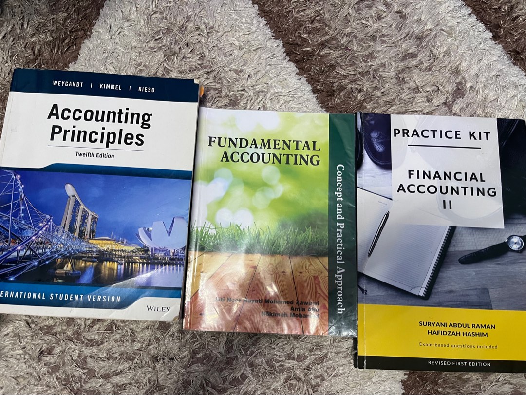 Accounting principles & fundamental accounting, Hobbies & Toys, Books ...