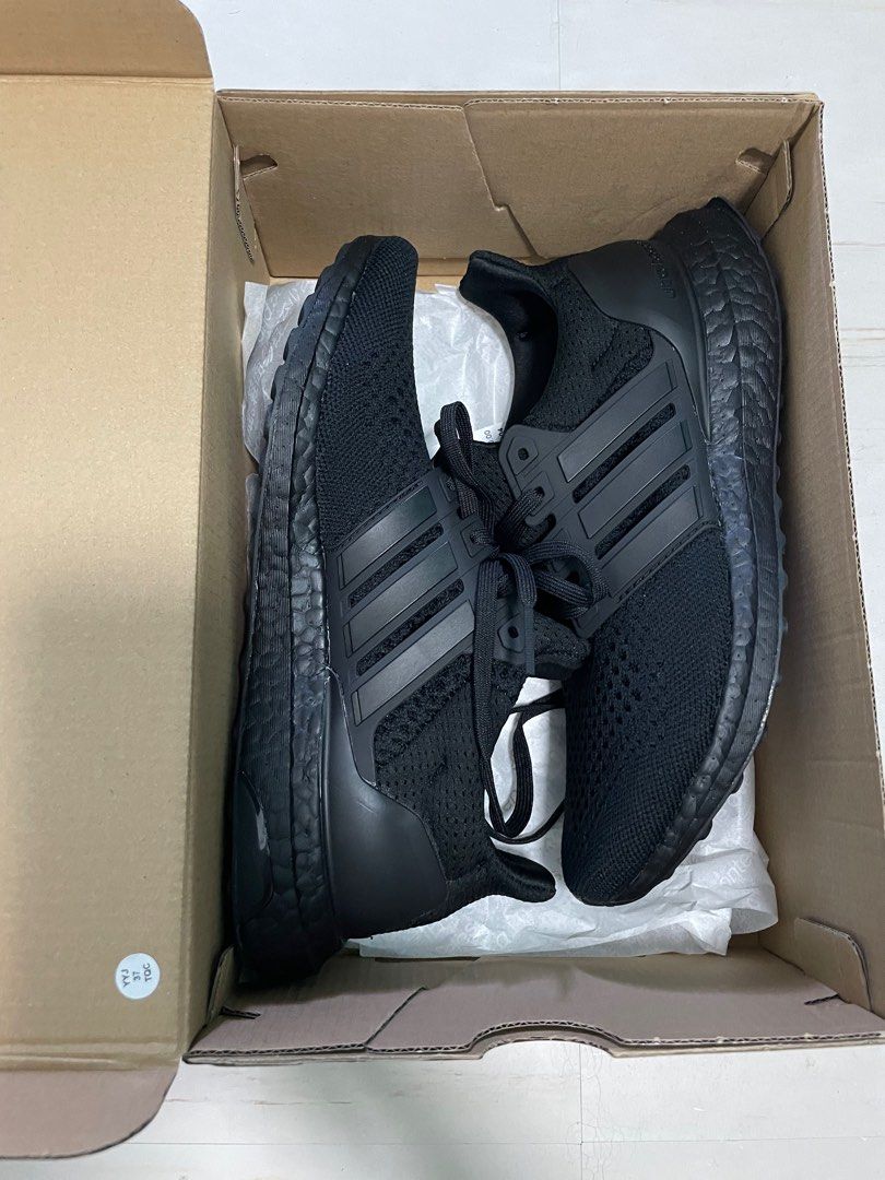 Adidas Ultraboost v1 Triple Black Womens, Men's Fashion, Footwear ...