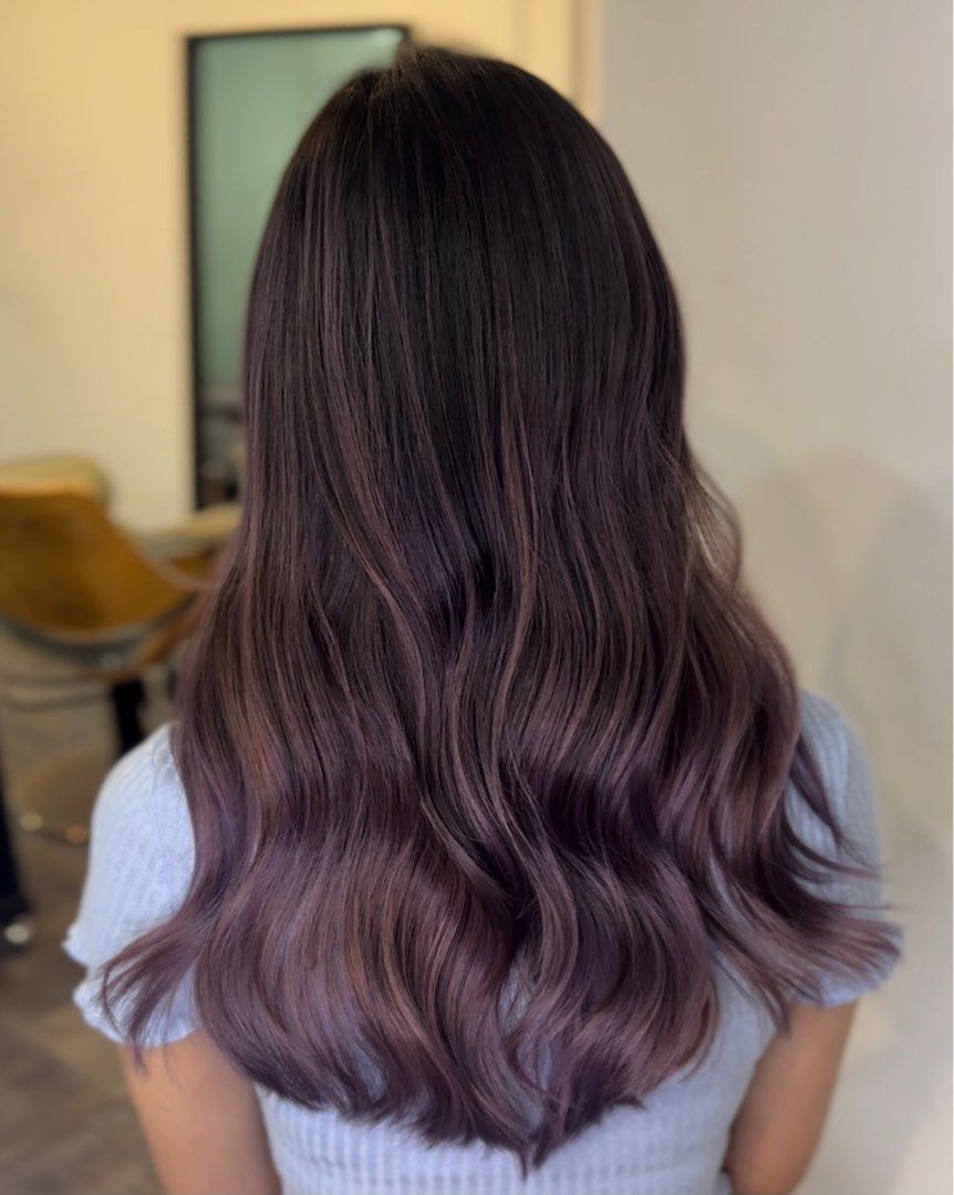 Airtouch Balayage, hair coloring , highlights, tuck in highlights ...