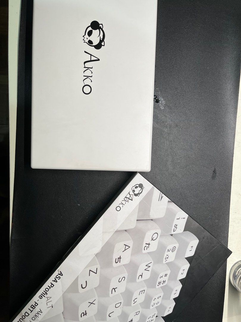 Akko BOW keycaps PBT Double-shot 158 Keys ASA Profile, Computers & Tech ...