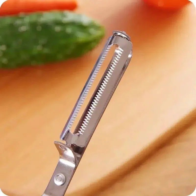 Alat Pisau Pengupas Kupas Kulit Buah Wortel Stainless, Kitchen & Appliances di Carousell