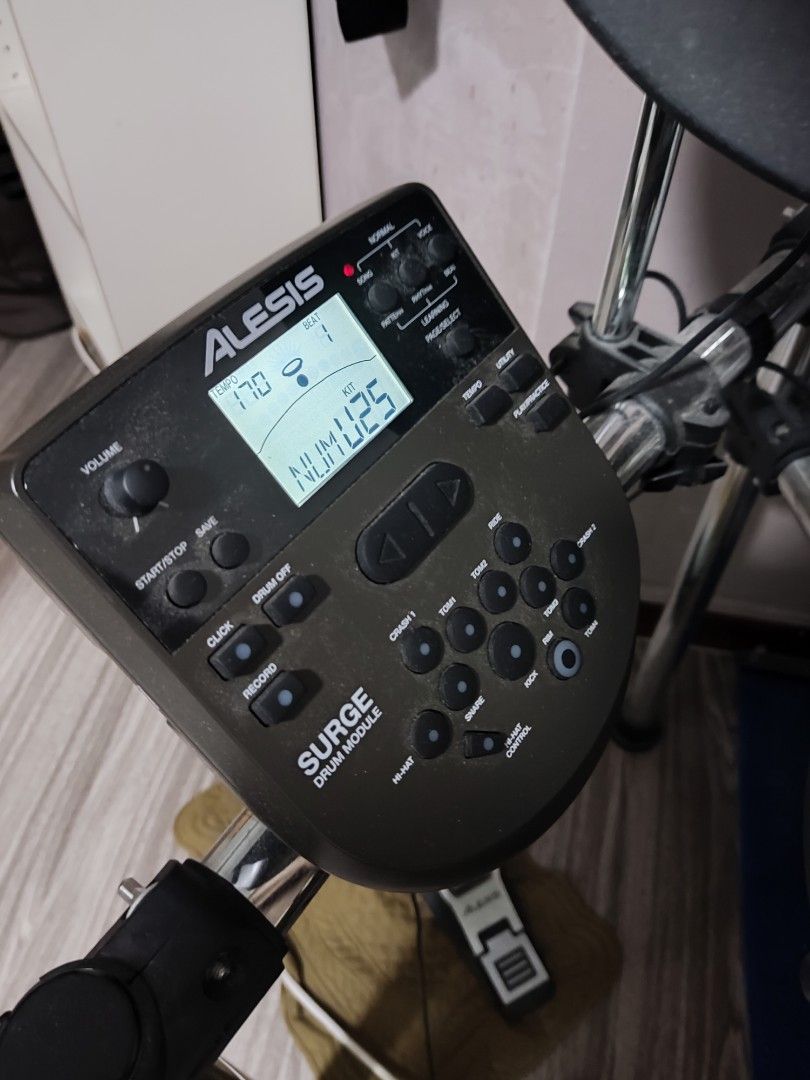 Alexis Surge Electronic Mesh Drum Kit, Hobbies & Toys, Music & Media ...