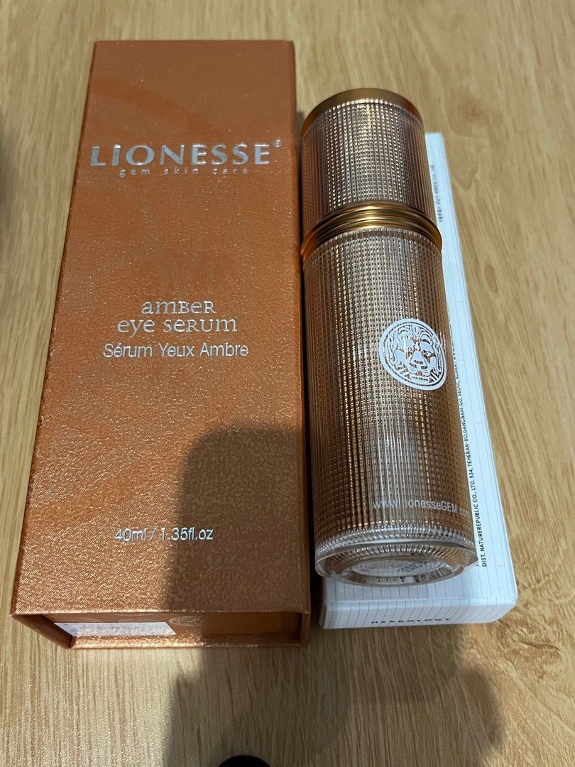 Amber Eye Cream Lionesse, Beauty & Personal Care, Face, Face Care on ...