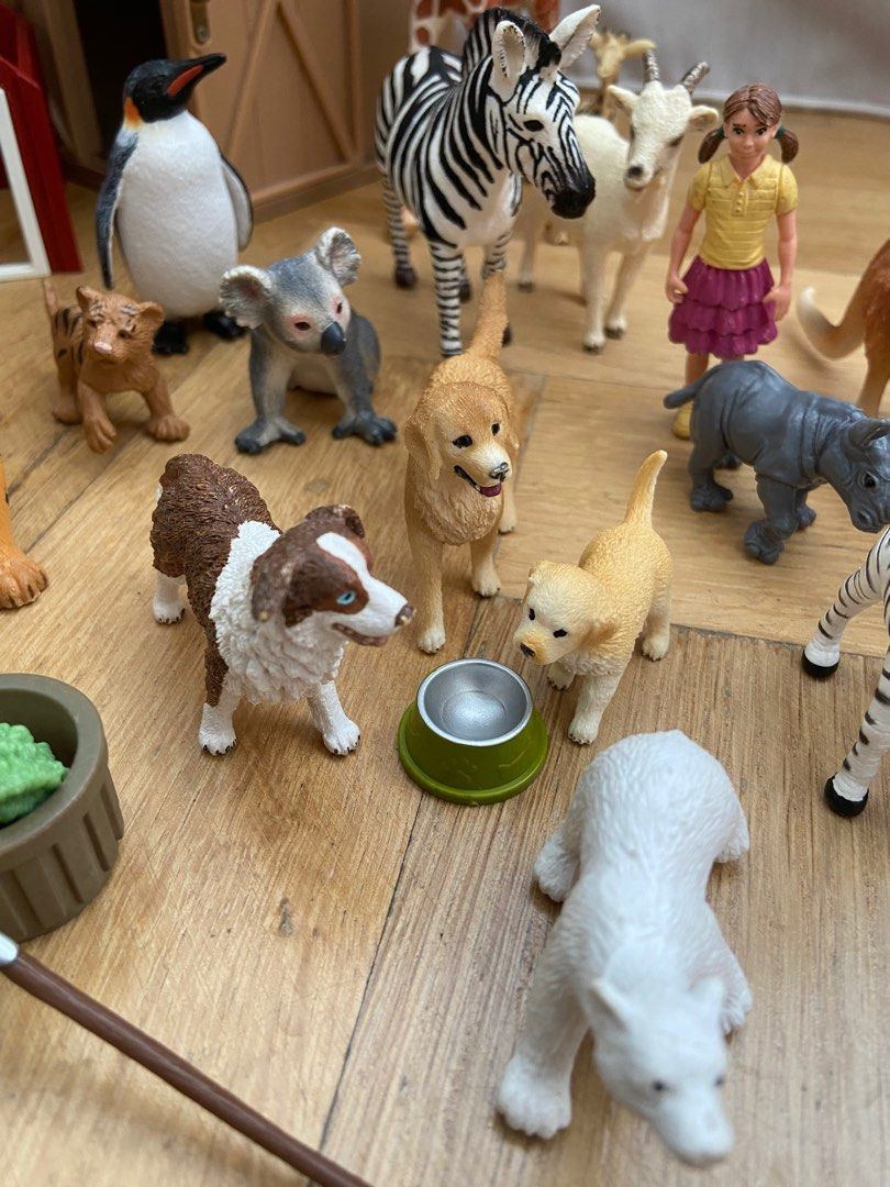 Marina life and Animal Farm Play Schleich CollectA, Hobbies & Toys ...