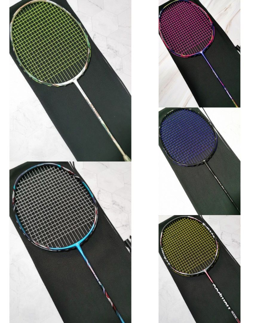 Apacs Felet Kumpoo Venson VSE Victor Yonex Badminton Racket, Sports ...