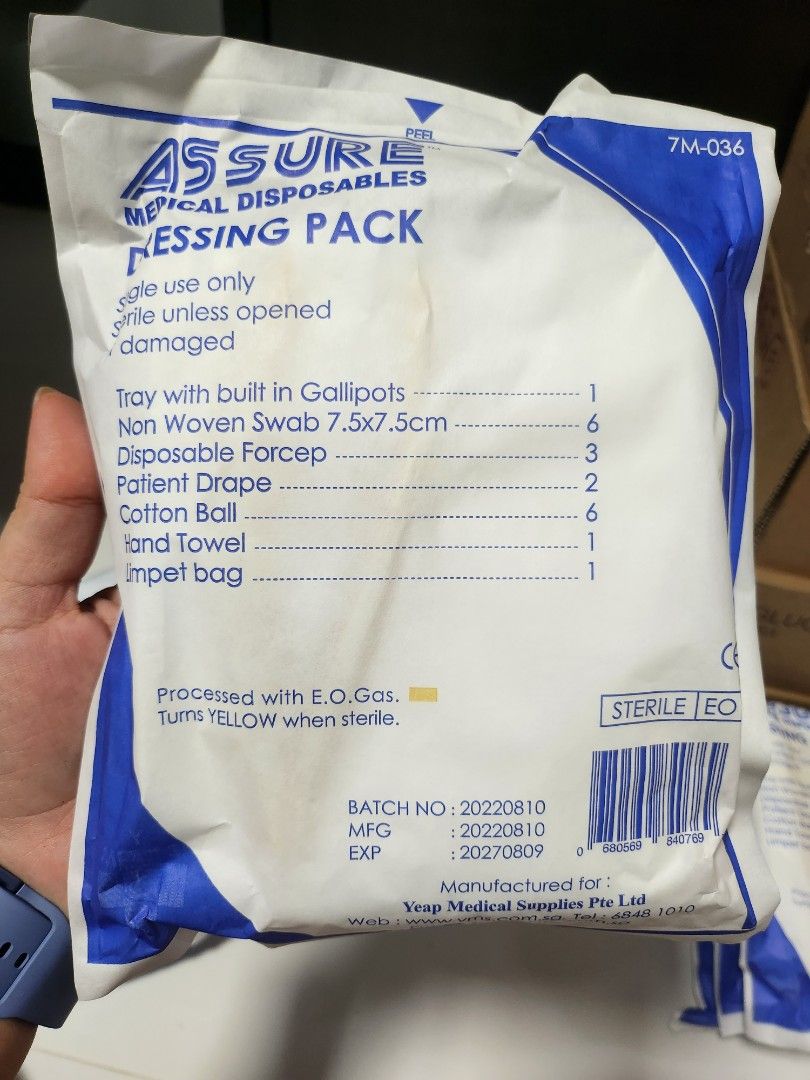 Assure & Winner Dressing Packs, Health & Nutrition, Medical Supplies & Tools on Carousell