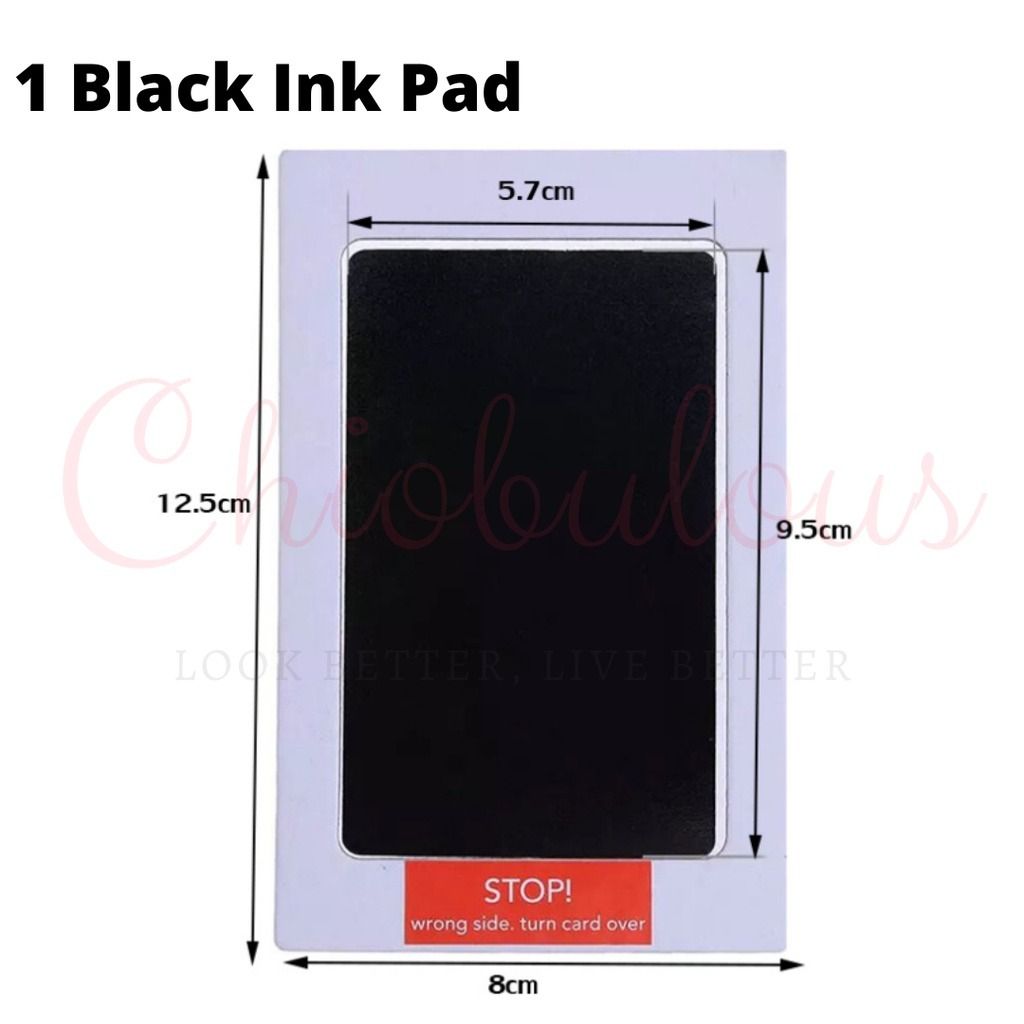 Baby Handprint Footprint Photo Frame No Ink Pad Inkless Infant Print ...