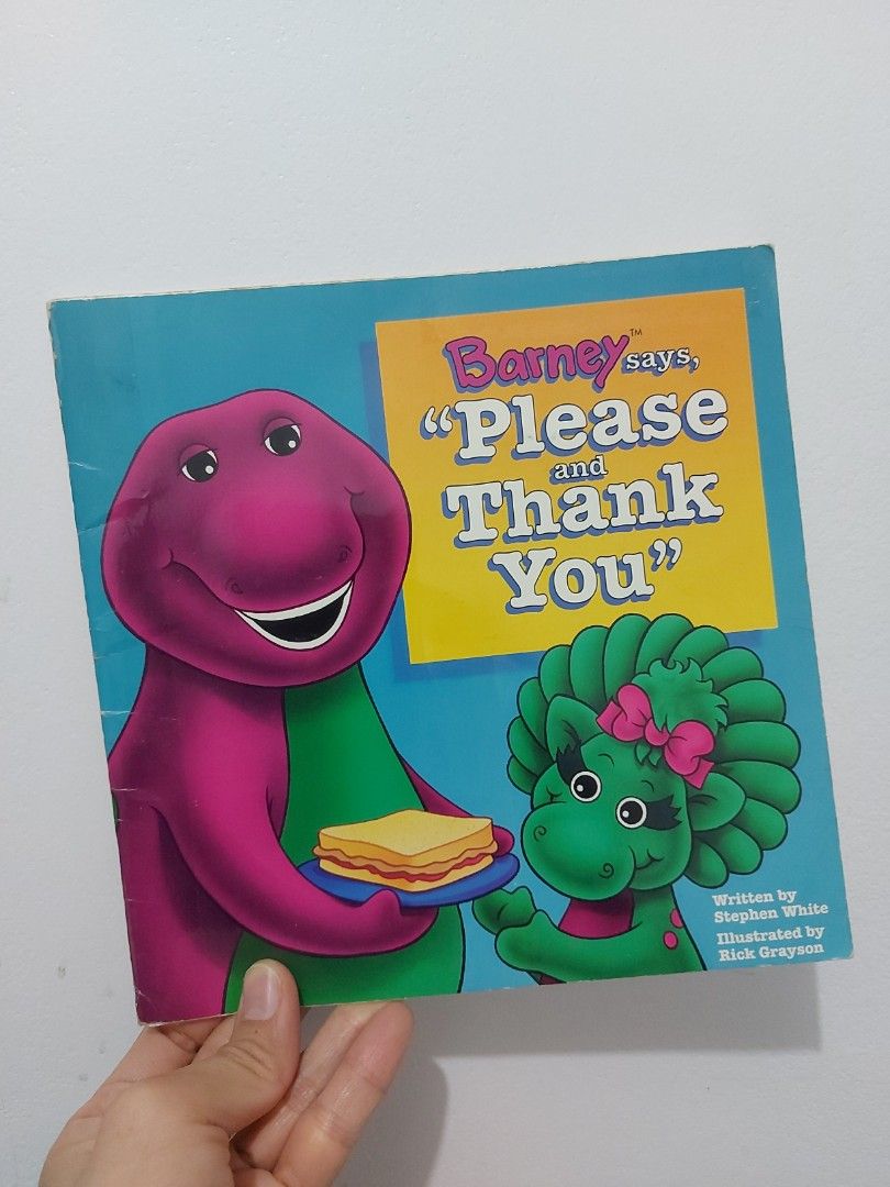 Barney says Please and Thank you, Hobbies & Toys, Books & Magazines ...