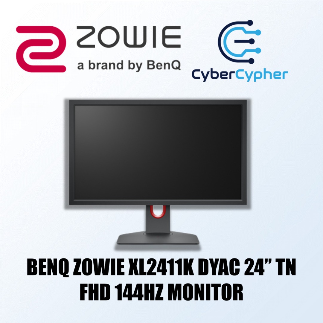 BENQ ZOWIE XL2411K DYAC 24 TN FHD 144HZ MONITOR, Computers & Tech ...