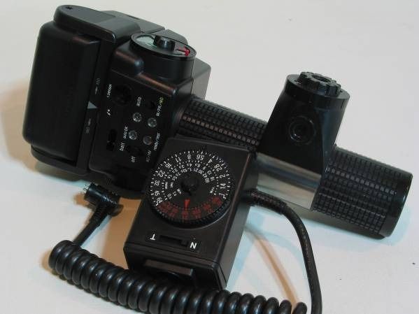 [BMC] Sunpak Auto Zoom 3600 Thyristor External Speedlight Flash Strobe with Rear Chart For ...