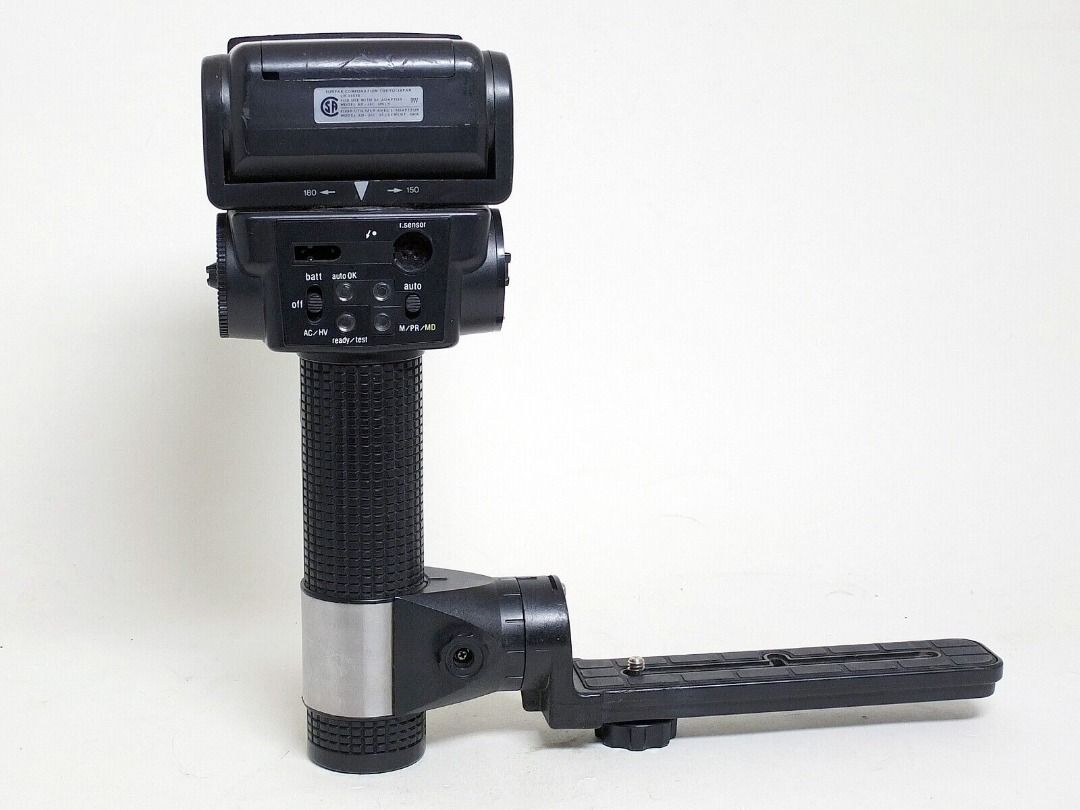 [BMC] Sunpak Auto Zoom 3600 Thyristor External Speedlight Flash Strobe with Rear Chart For ...